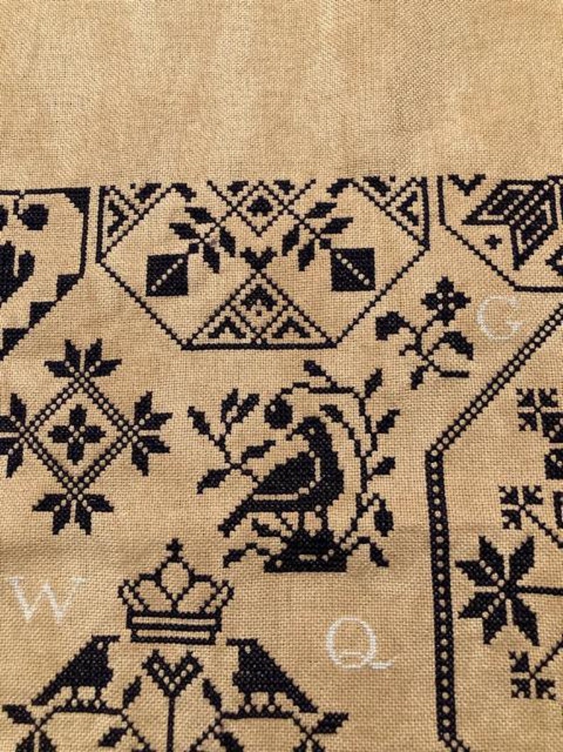 Quaker Style Sampler - Etsy