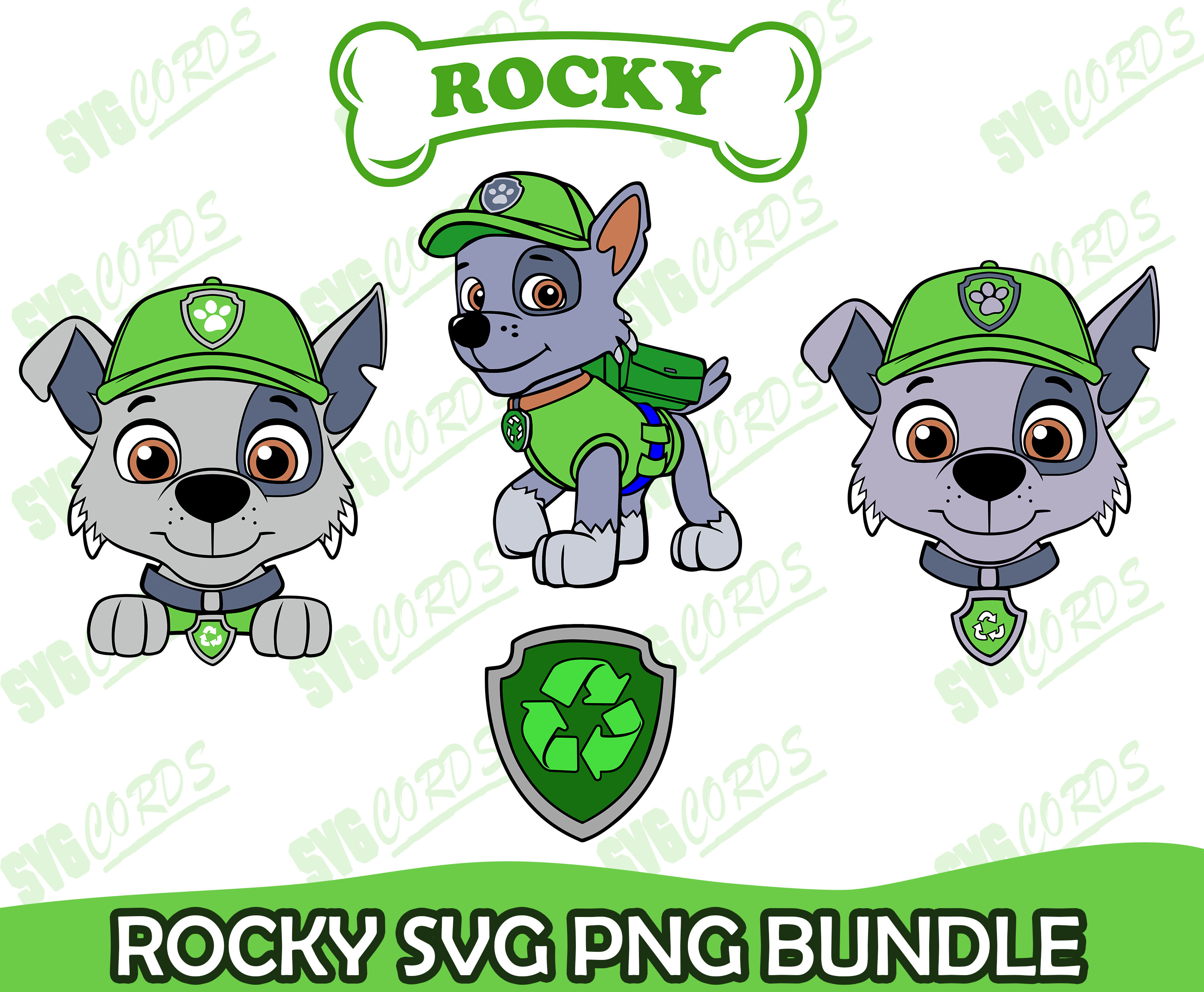Paw patrol rocky svg free - frosdequi