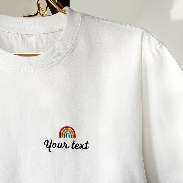 Embroidered Tee - Etsy