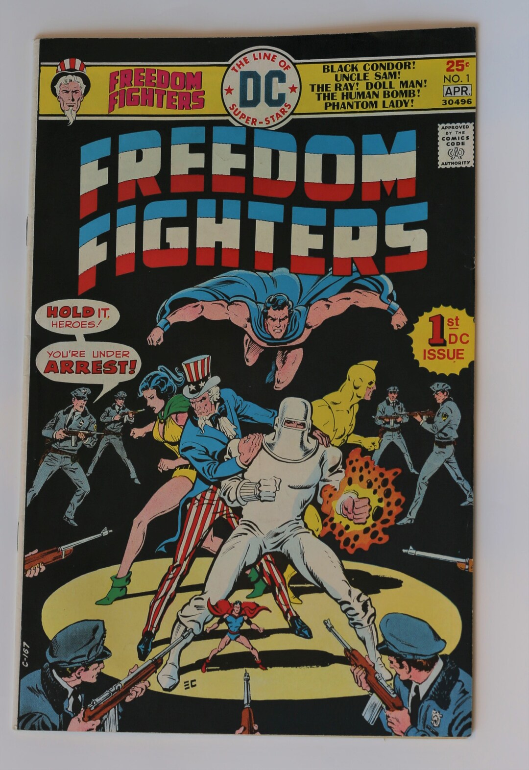 Comic Freedom Fighters - DC - No. 1 April - 1st Issue DC - Etsy