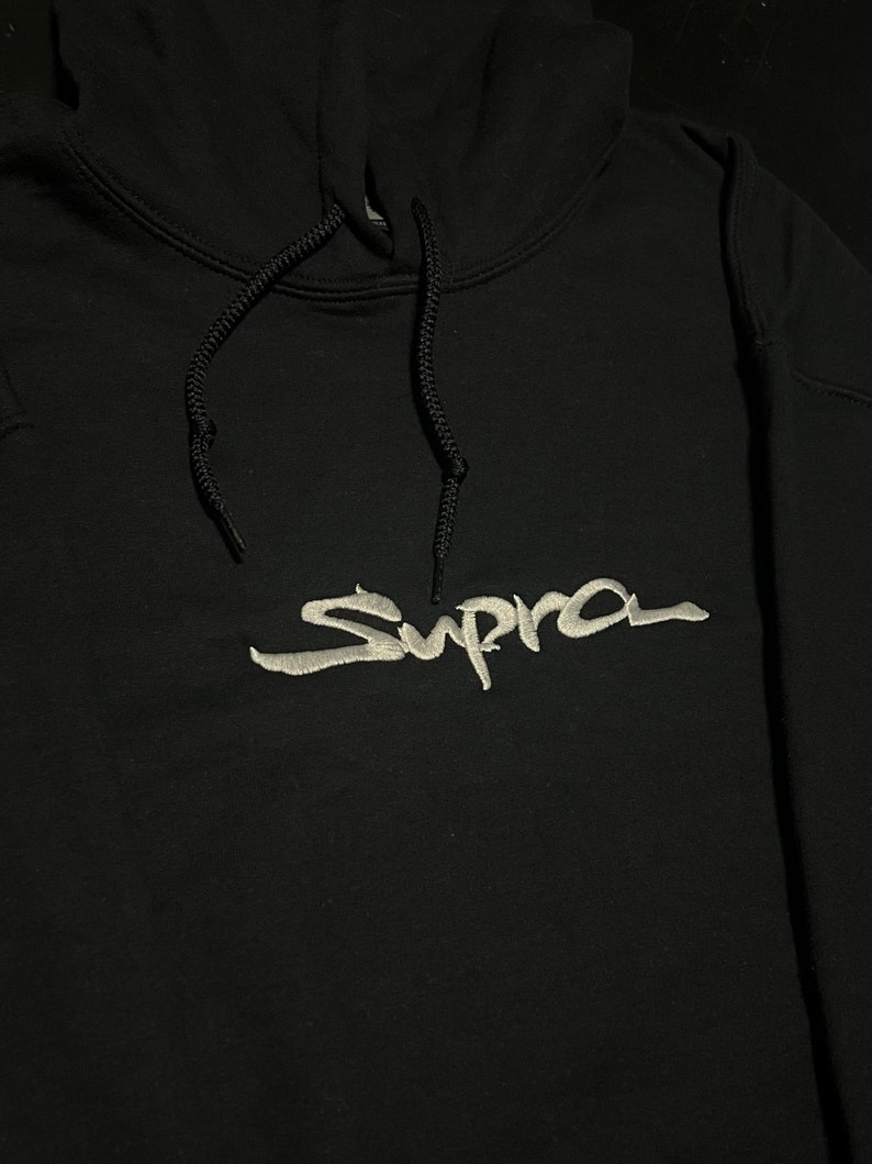 Toyota Supra Embroidered Hoodie - Etsy