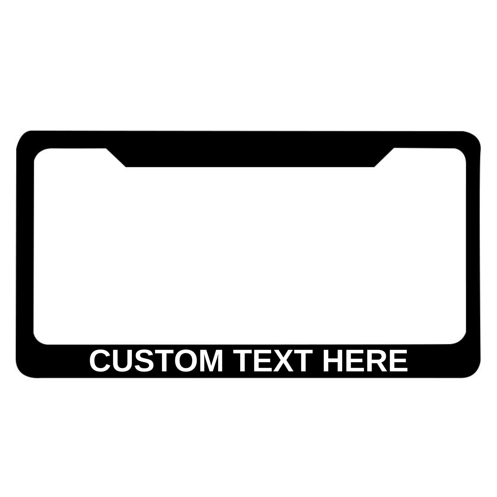 Custom License Plate Frame Etsy custom-license-plate-frame-etsy