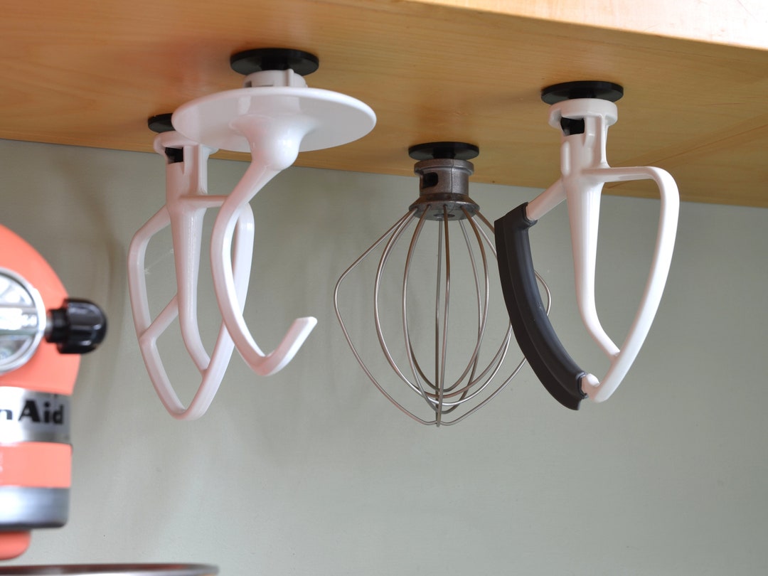 Kitchenaid Mixer Single Attachment Holder | Space-saving Organizer ...