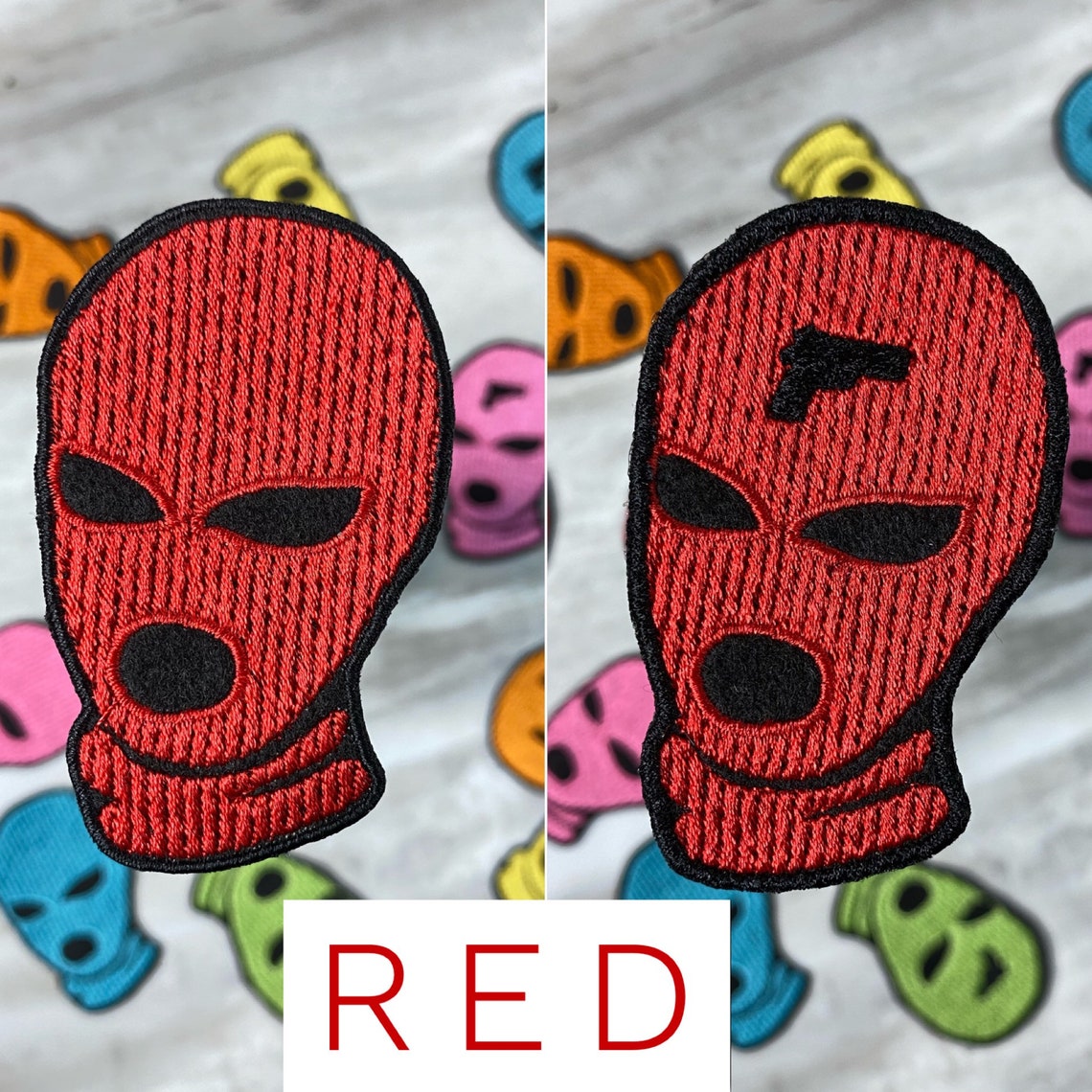 Ski Mask Patch | Etsy