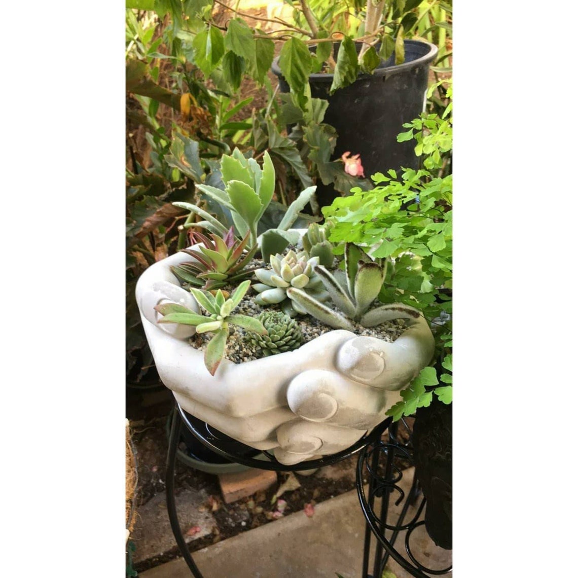 Large Hands Planter for Plants or Item Holder - Etsy