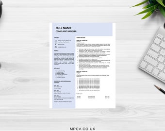 Marketing Administrator CV Template / CV Template / Resume / Word ...