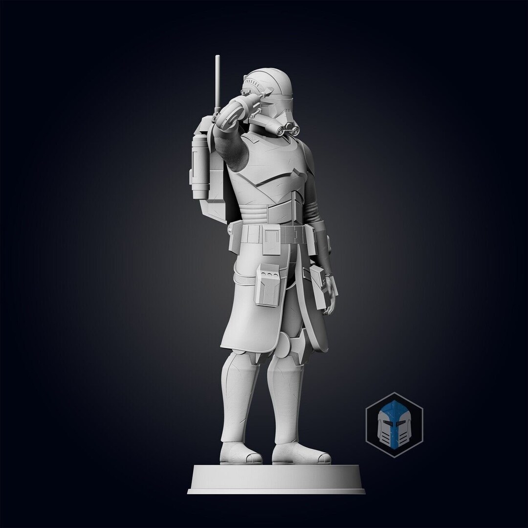 Echo Bad Batch Clone Resin 3d Printed DIY Model Kit 1:6 Scale - Etsy