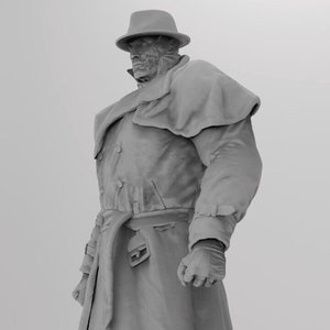 Tyrant X Mr.x Resident Evil 2 Resin 3d Printed DIY Model Kit ~20cm Tall ...