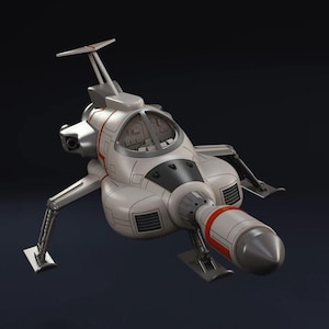 S.H.A.D.O Interceptor From UFO Gerry Anderson Resin 3d Printed DIY ...