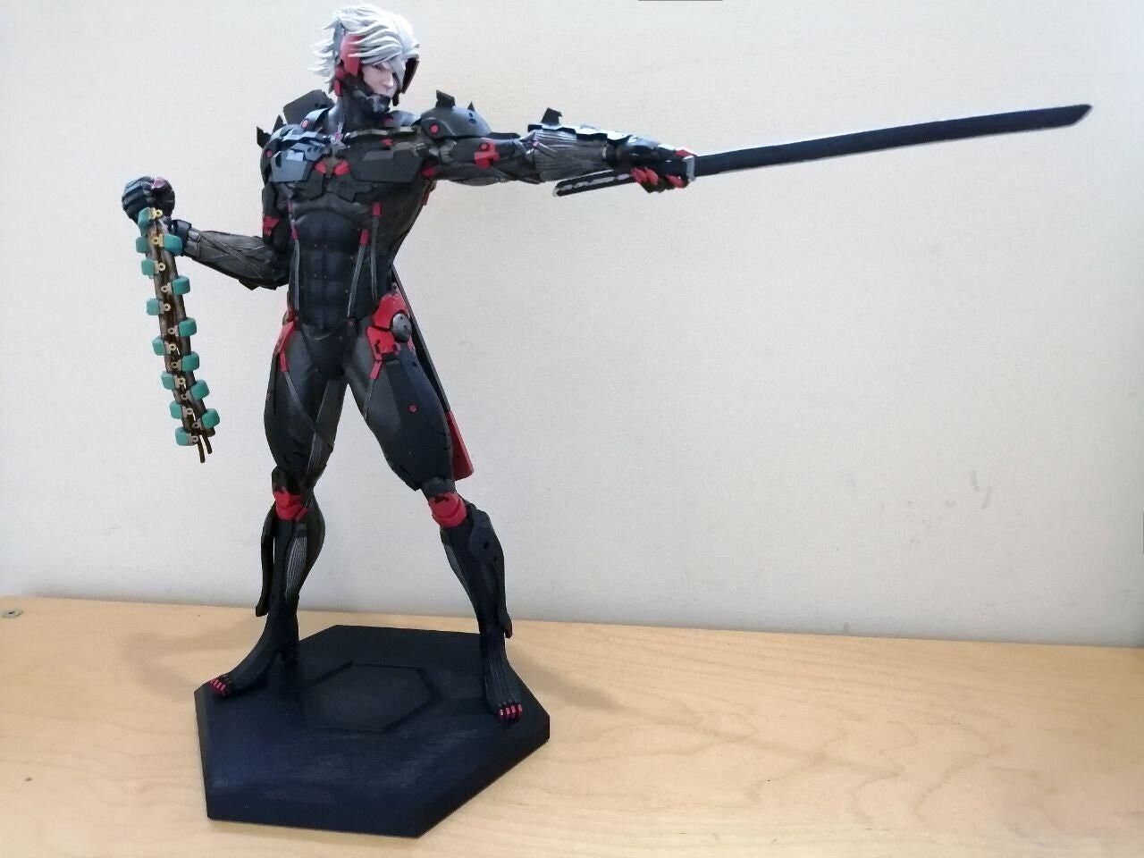 Raiden Metal Gear Solid Rising Resin 3d Printed DIY Model Kit - Etsy
