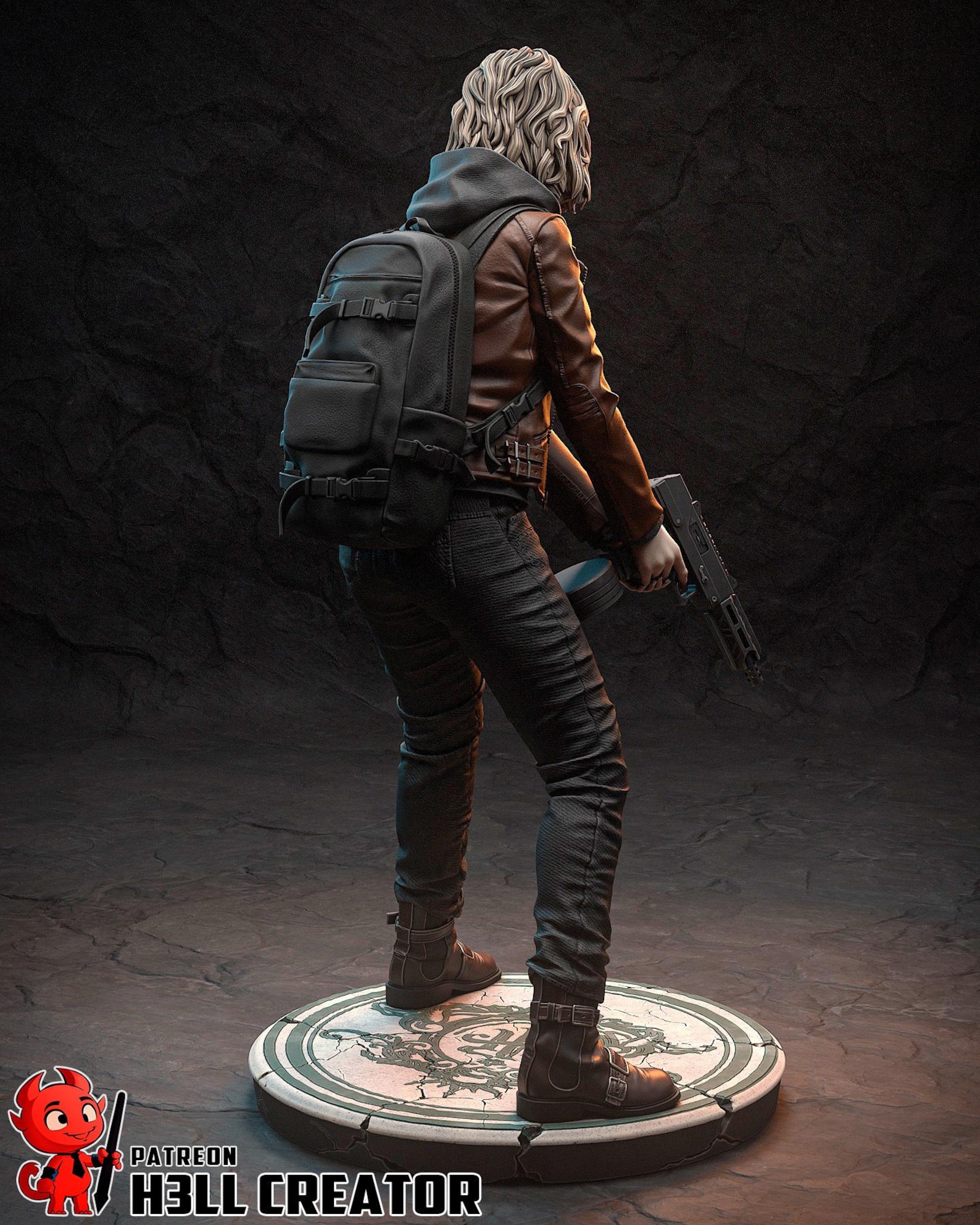 Leon Kennedy & Grace Ashcroft Resident Evil RE9 Requiem Resin 3d ...