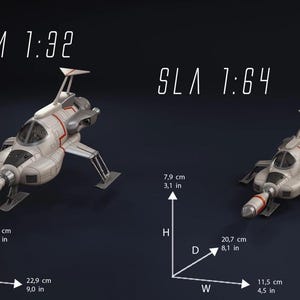 S.H.A.D.O Interceptor From UFO Gerry Anderson Resin 3d Printed DIY ...