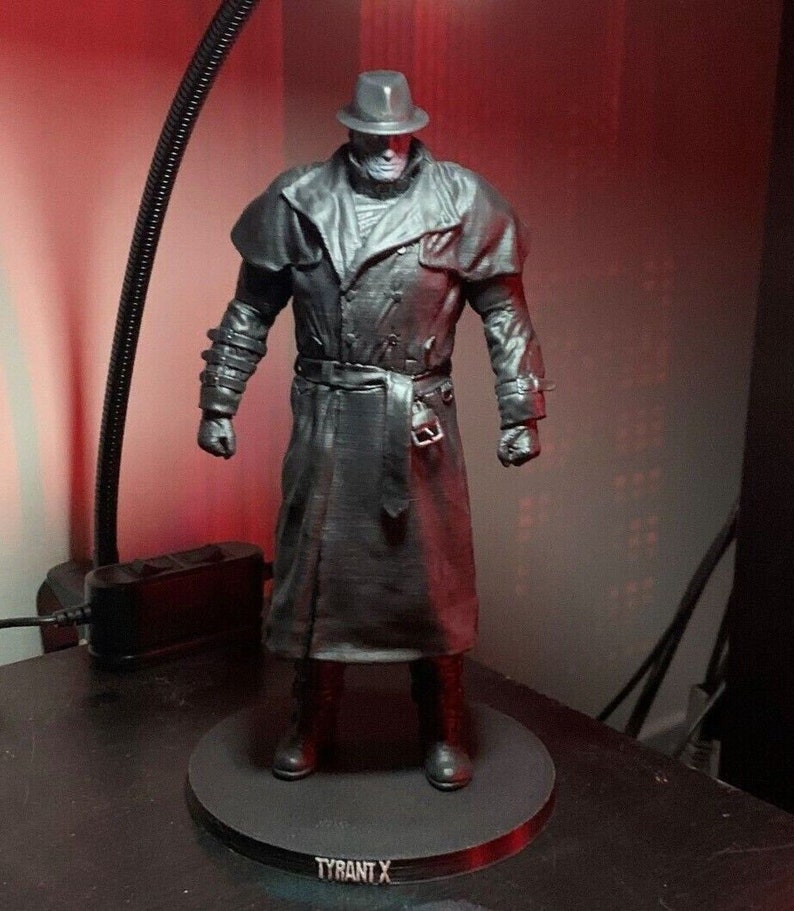 Tyrant X Mr.x Resident Evil 2 Resin 3d Printed DIY Model Kit ~20cm Tall ...