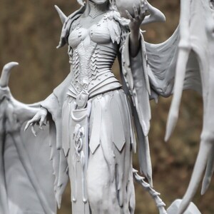 Lilith From Diablo 4 IV Resin 3d Printed DIY Model Kit 27cm Tall ...