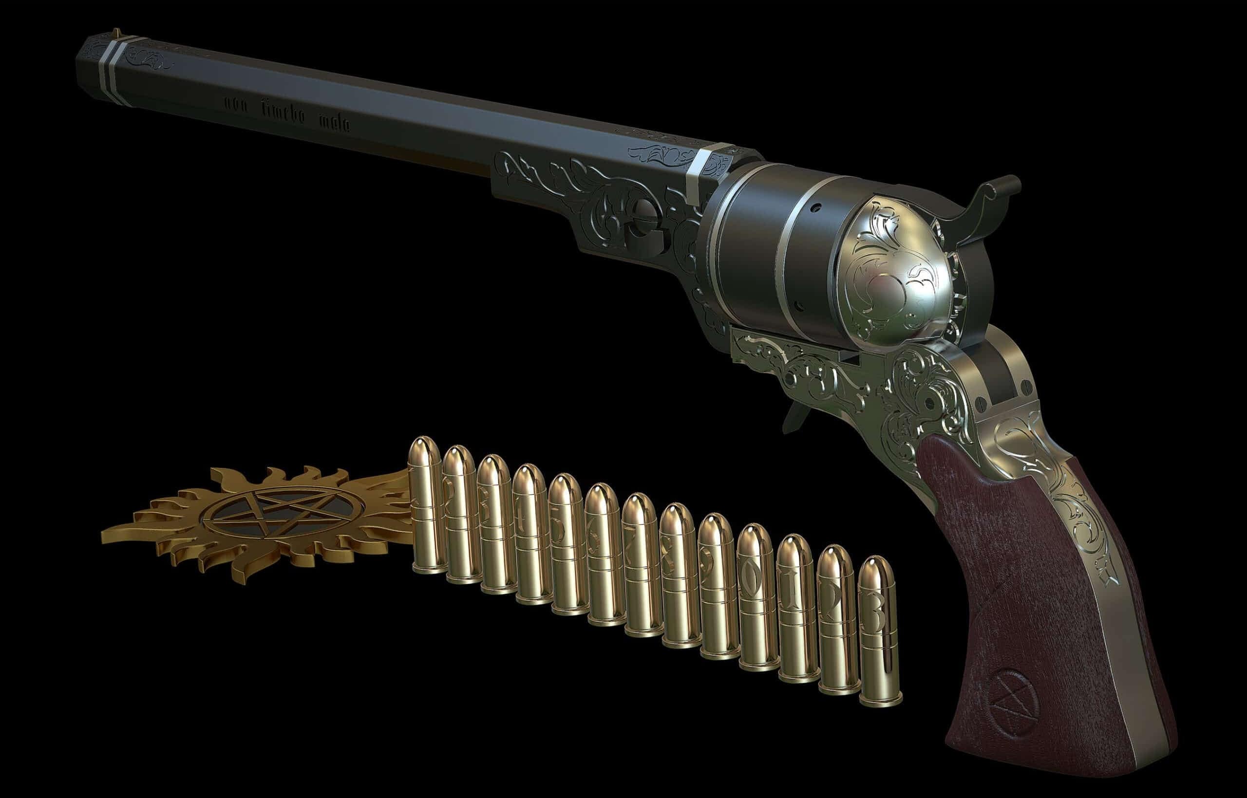 The Colt From Supernatural Resin 3d Printed DIY Model Kit 1:1 Scale ...