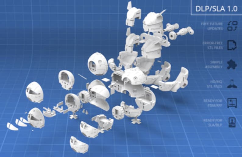 Starbug Red Dwarf Space Ship Resin 3d Printed DIY Model Kit - Etsy UK