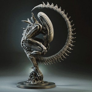 Alien Xenomorph Birth Resin 3d Printed DIY Model Kit Figure - Etsy