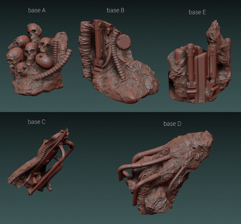 Alien Xenomorph Resin 3d Printed DIY Model Kit Figure 20cm - Etsy UK