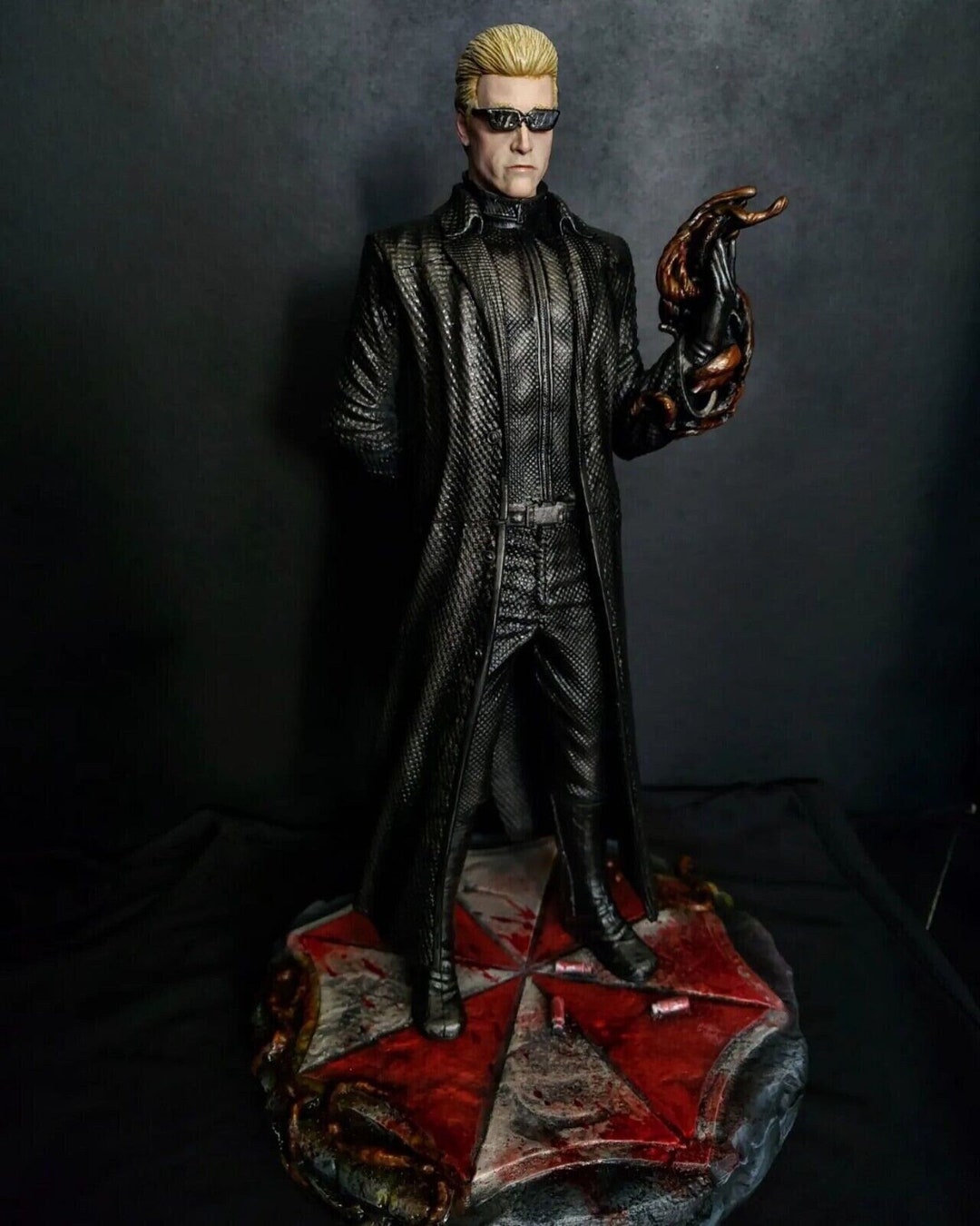 Albert Wesker Resident Evil RE Resin 3d Printed DIY Model Kit Unpainted ...