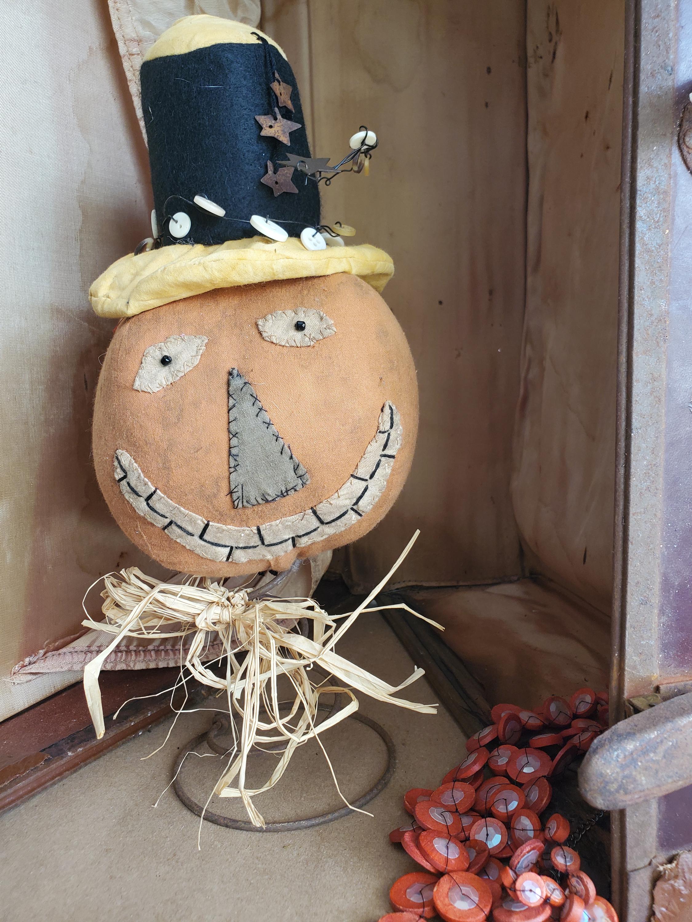 Meet Rusty J. Springer | Handmade Jack O Lantern on Rusty Spring ...