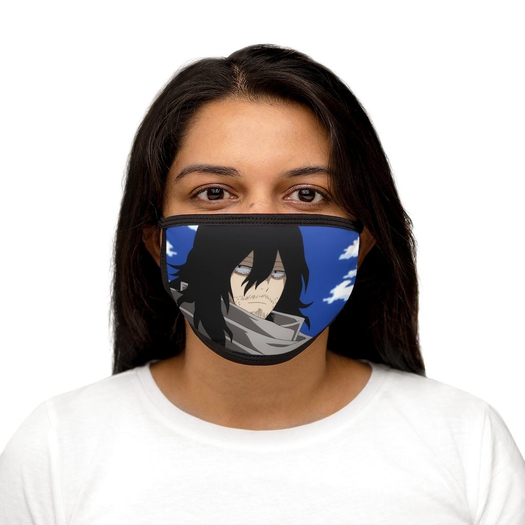 My Hero Academia MHA COVID Face Mask Shota Aizawa / Erasure | Etsy UK