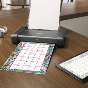 2023 Watercolor Flowers Digital Calendar Printable - Etsy