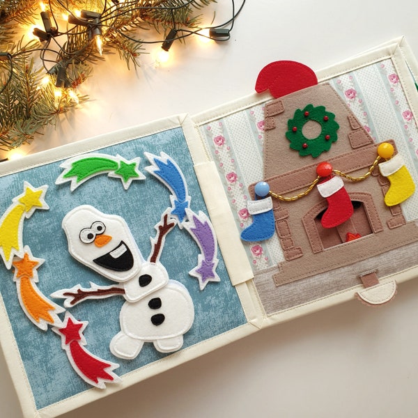 Christmas Quiet Book - Etsy
