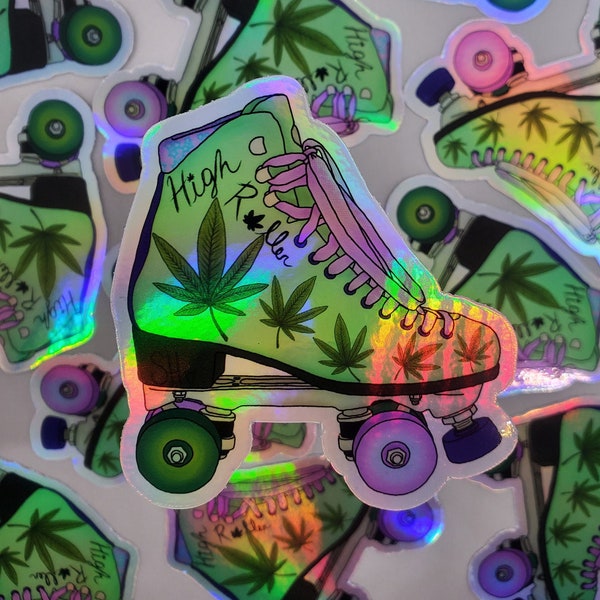 Roller Skate Sticker - Etsy