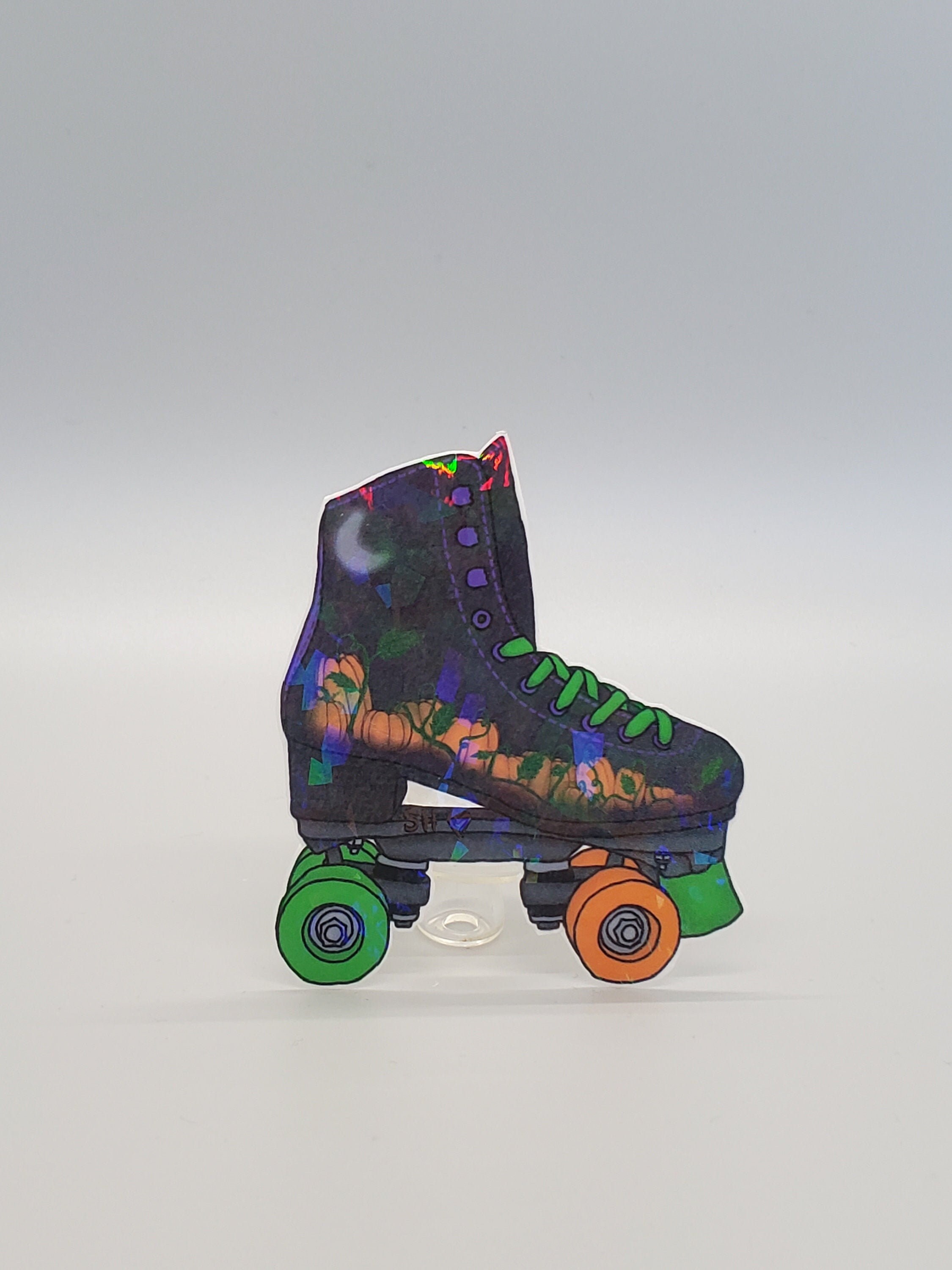 Pumpkin Patch Roller Skate Sticker | Handmade & Hand Cut Sticker With ...