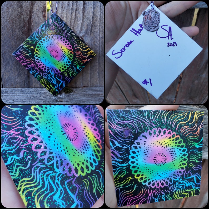 Glitter Finish Rainbow Scratch Art Collection 1-6 - Etsy