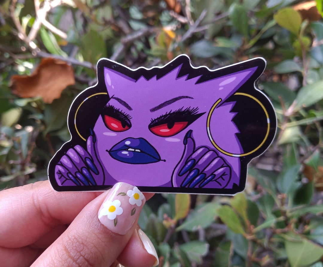 Badddiemon: Lady Gargar Weatherproof Vinyl Sticker| Funny Boujee Chola ...