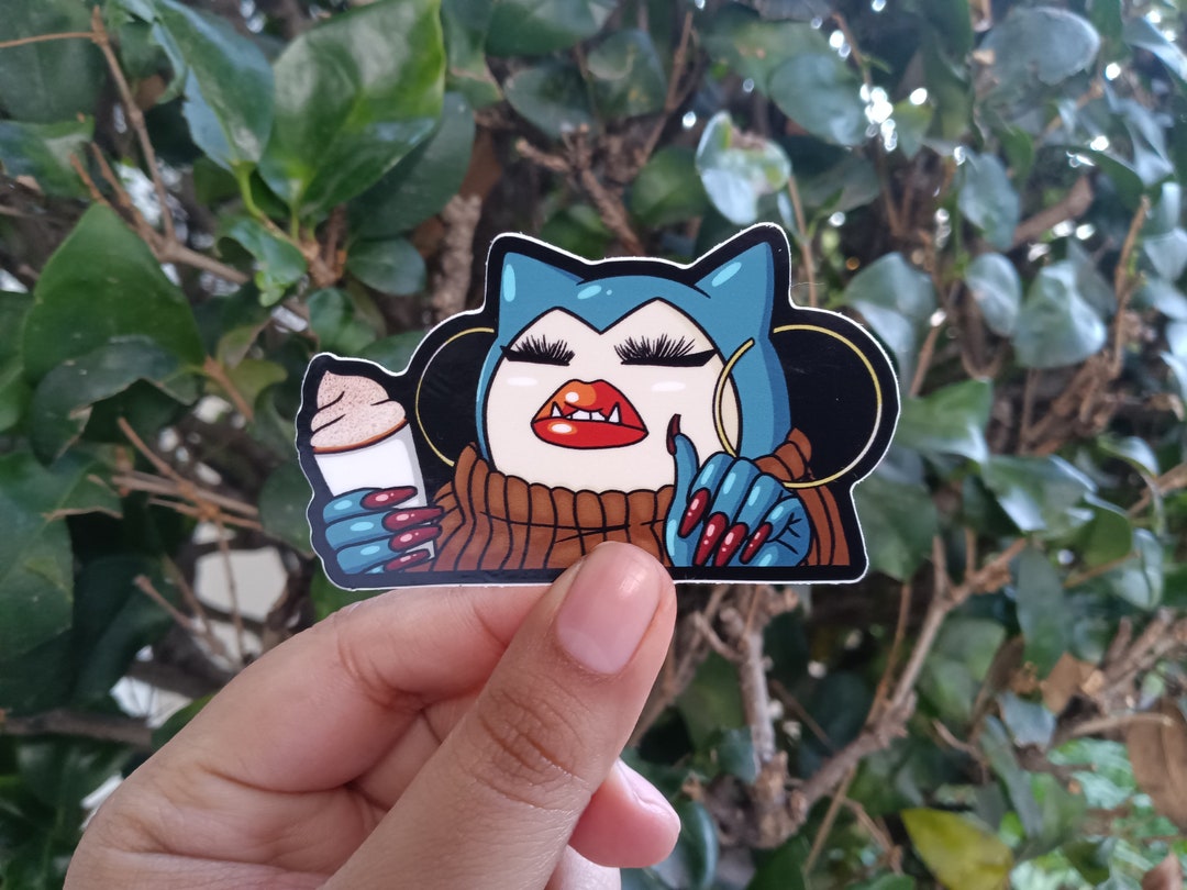 PSL Esnorlax Vinyl Sticker | Limited-edition Seasonal Sassy Anime ...