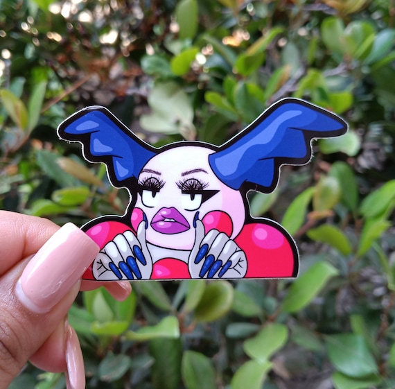 Baddiemon: Ms. Myme Weatherproof Vinyl Stickers Funny Anime | Etsy