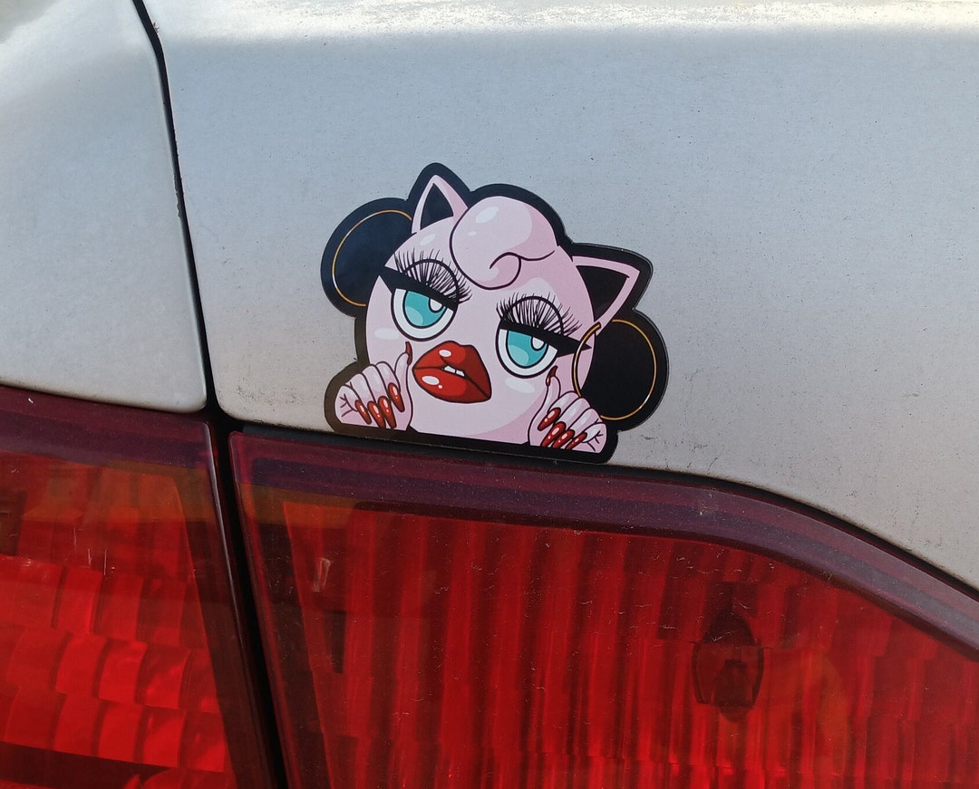 Baddiepuff Magnet | Funny Hispanic Anime Baddie Parody Fridge and Car ...