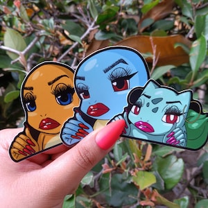Baddiemon: the OG Three Weather Proof Vinyl Stickers Charmama, Mama ...