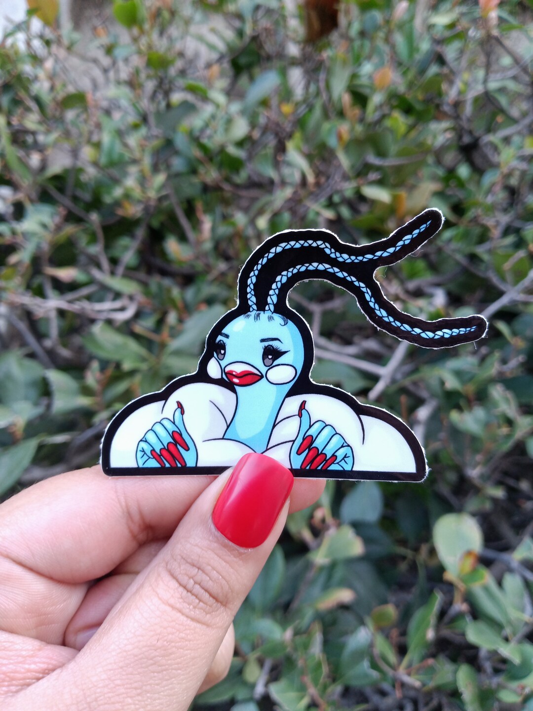 Baddiemon: Altariyaaass Weatherproof Vinyl Stickers| Funny Anime Sassy ...