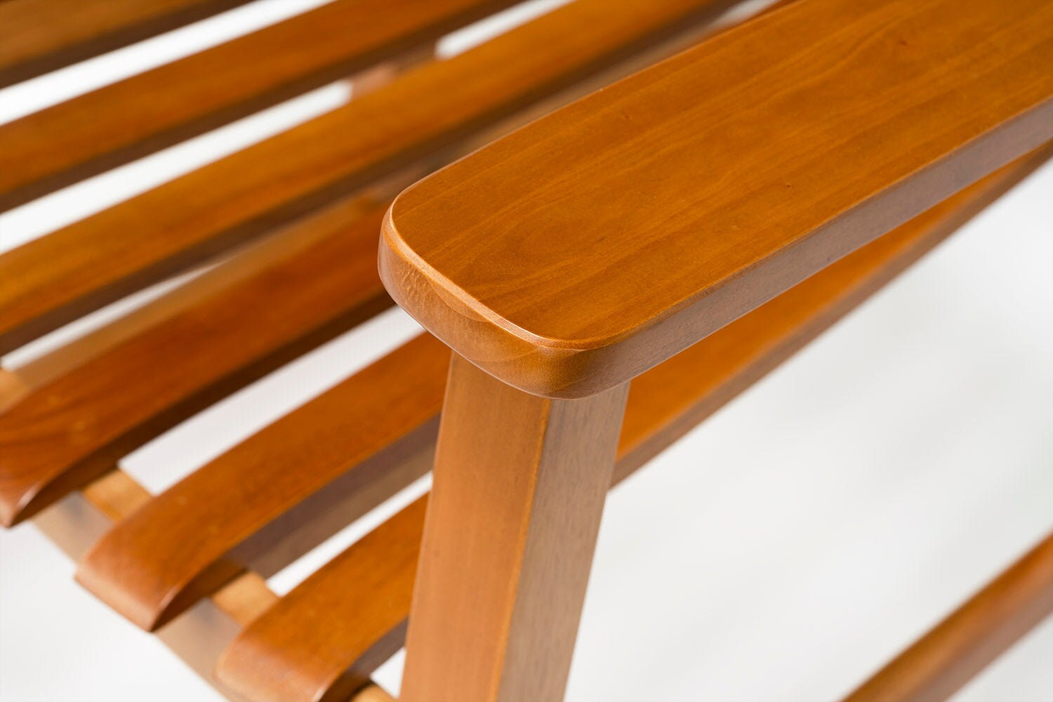 Hardwood Mission Style Rocking Chair in Natural Finish - Etsy