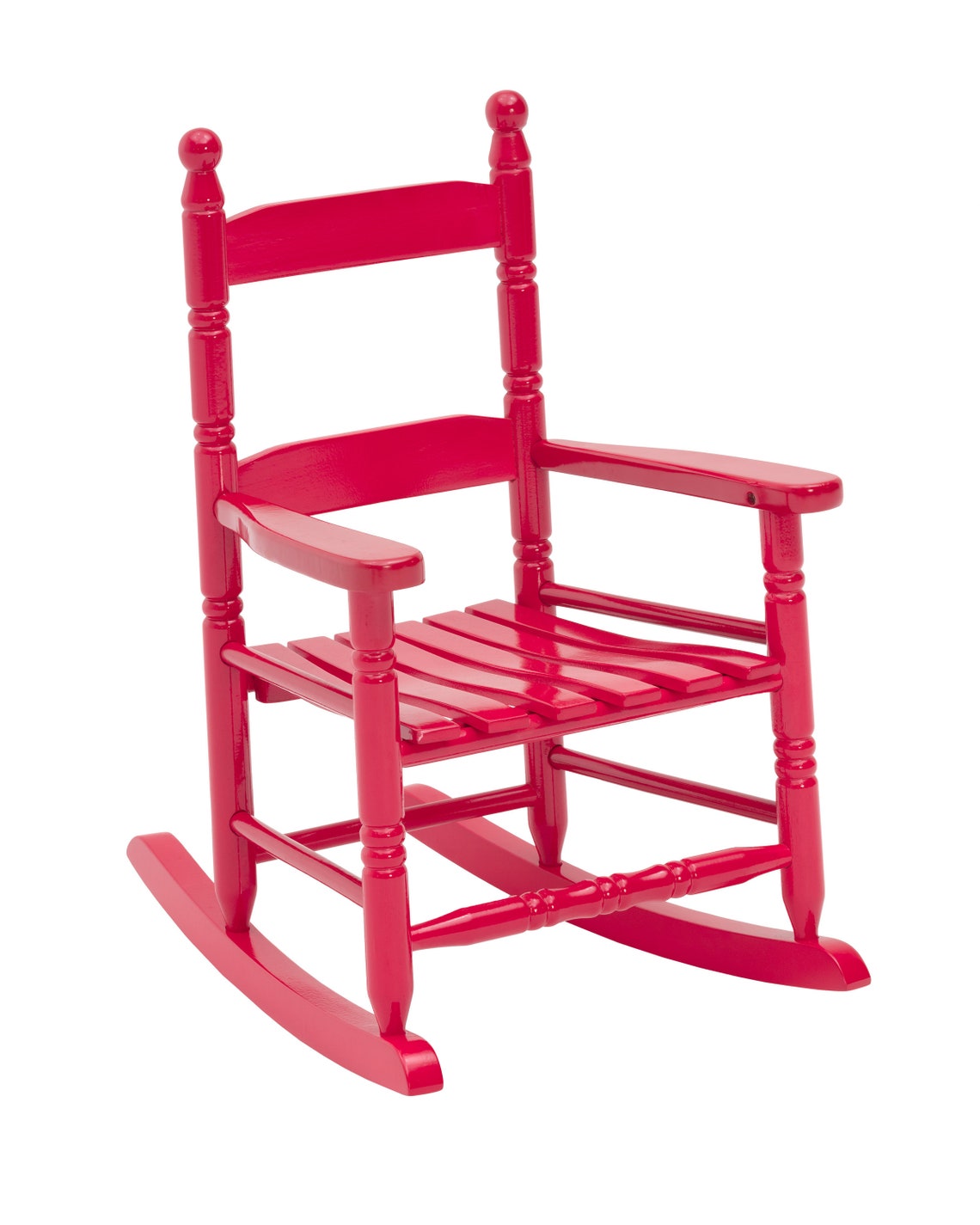 Toddlers Rocking Chair Red - Etsy