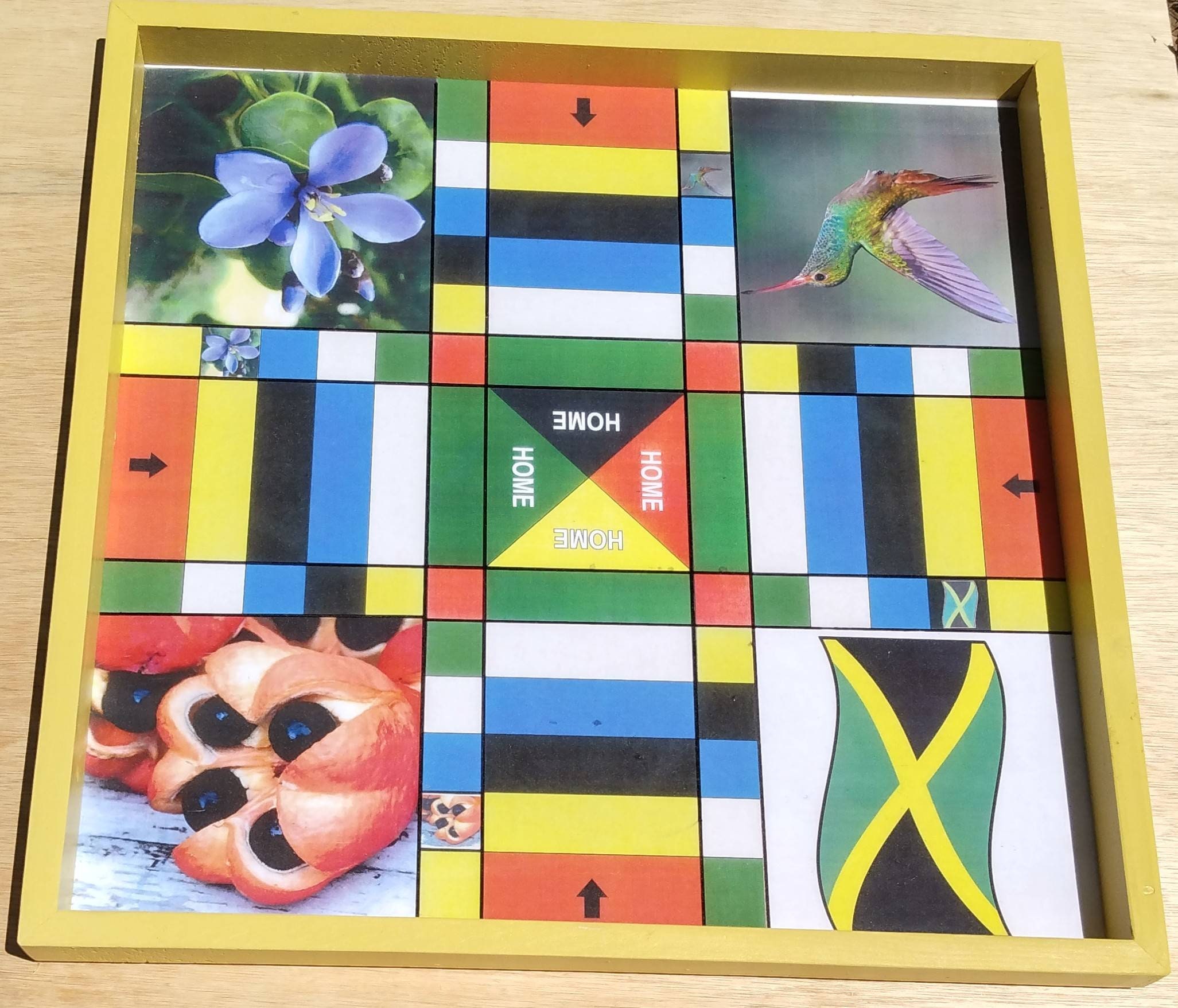 Classic Jamaican Ludi Board - Etsy