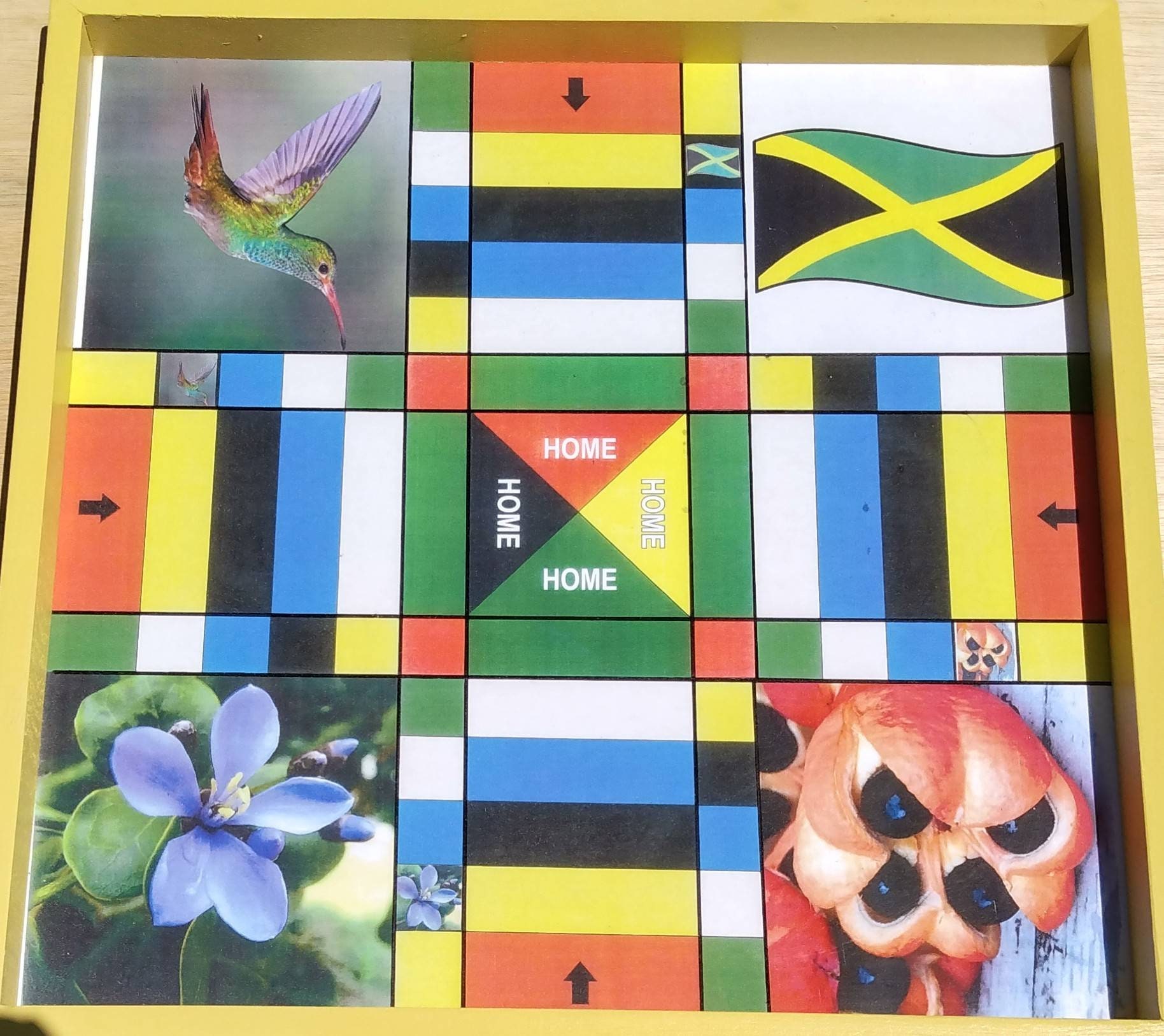 Classic Jamaican Ludi Board - Etsy