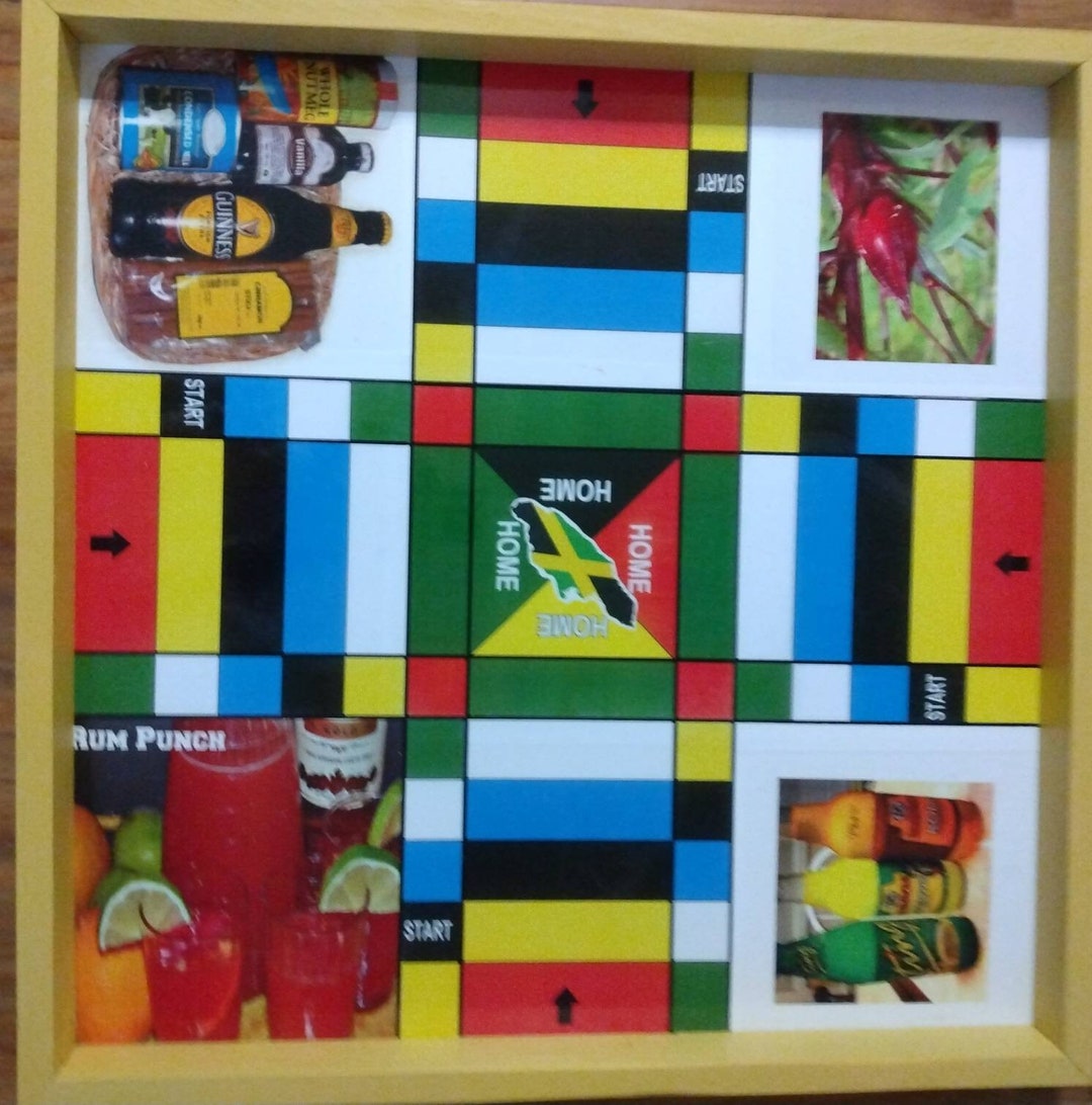 Jamaica Irie Ludi Board - Etsy