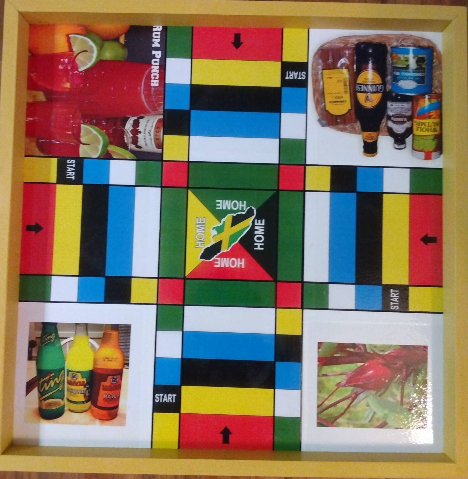 Jamaica Irie Ludi Board - Etsy