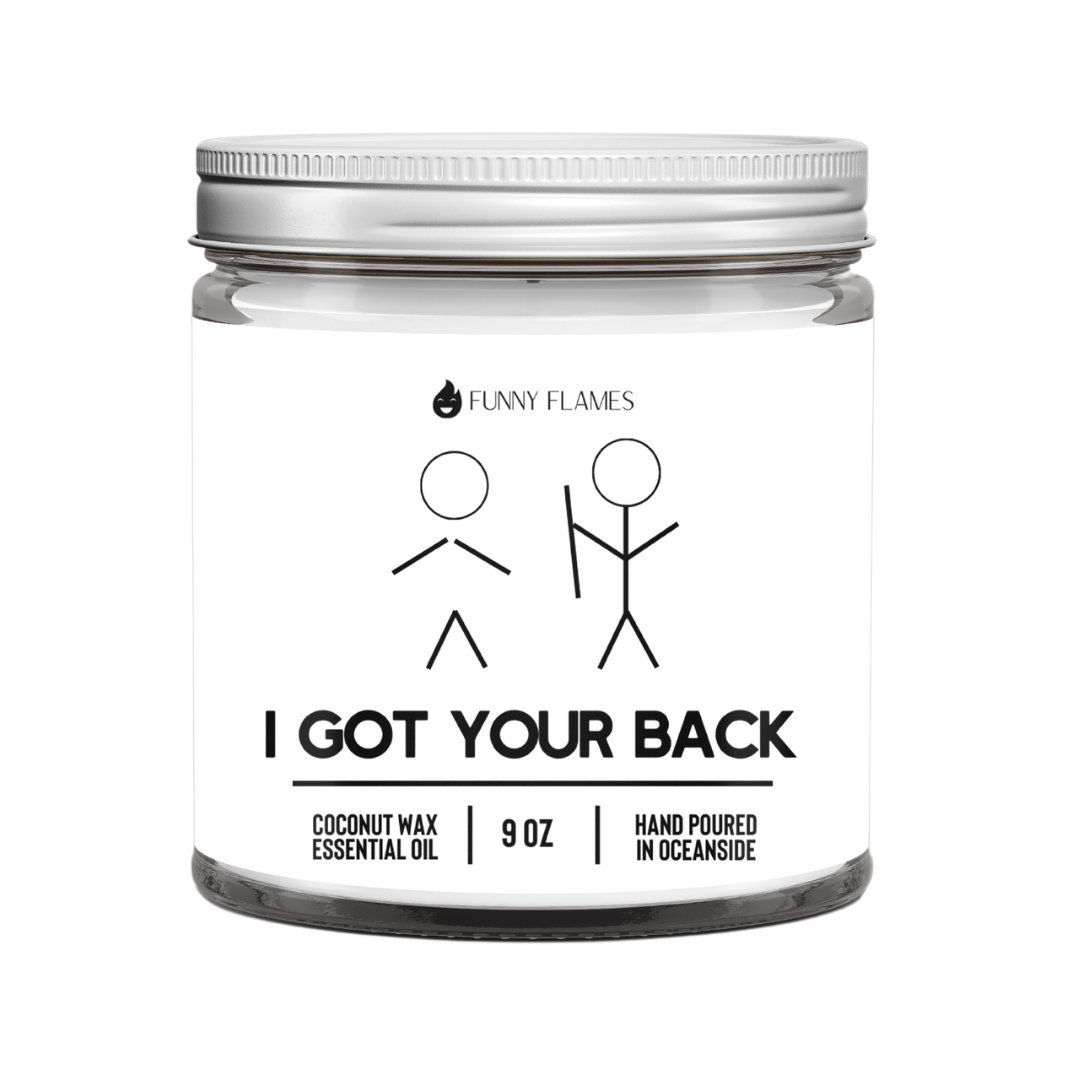 I Got Your Back Funny Friendship Candle - Etsy