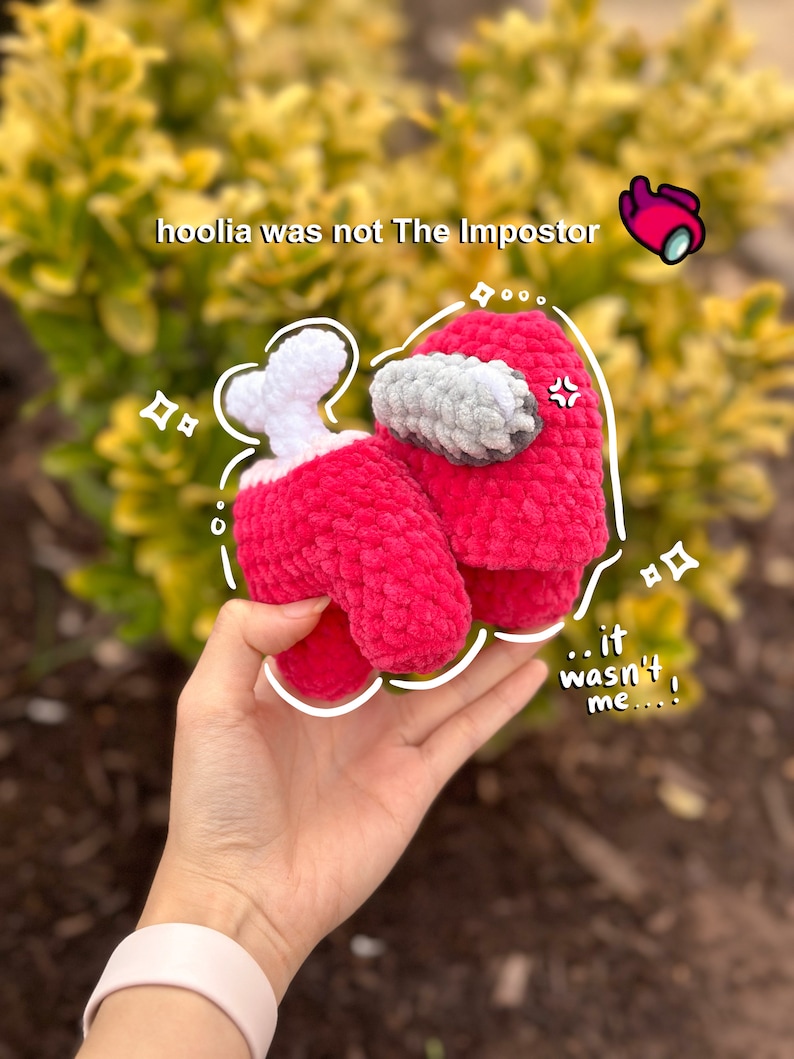 Amongus Amoogus Crochet Pattern PDF - Etsy