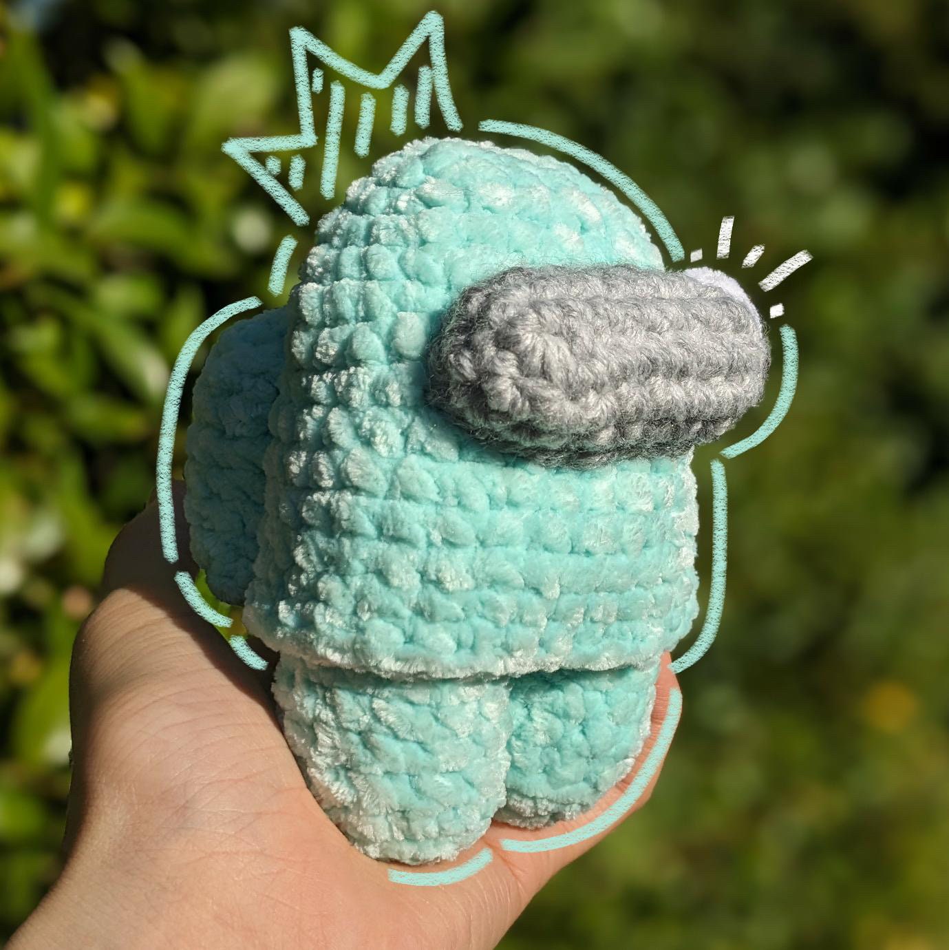 Amongus Amoogus Crochet Pattern PDF - Etsy