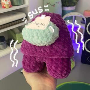 Amongus Amoogus Crochet Pattern PDF - Etsy