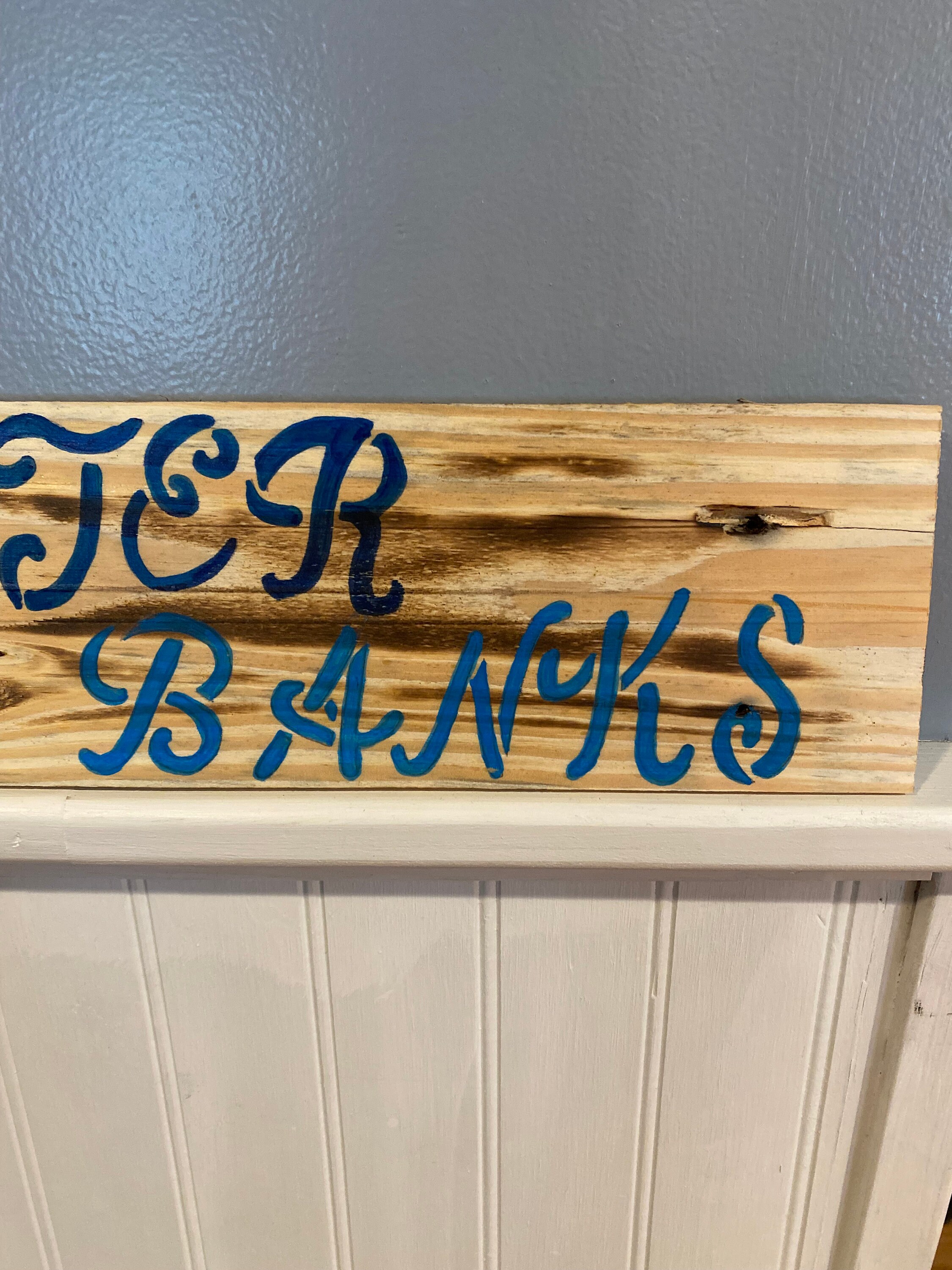 Wooden outer Banks Sign - Etsy
