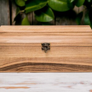 Personalized Walnut Wooden Gift Box for Presents Box for Gifts With ...