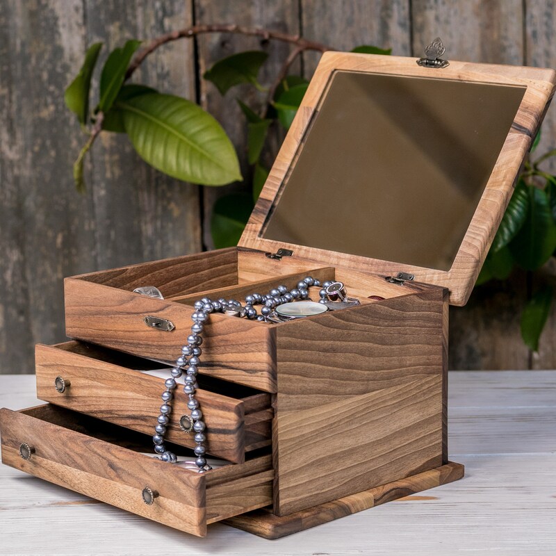 Box With Mirror - Etsy