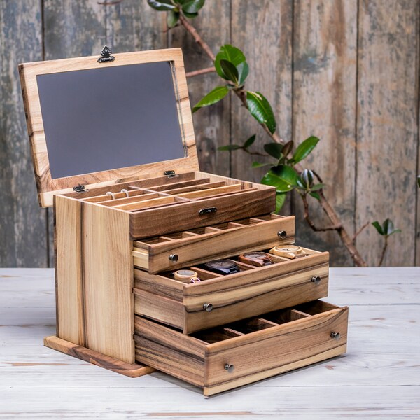Ladies Jewelry Box - Etsy